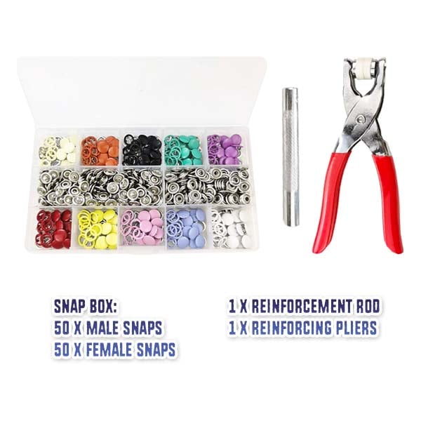 🔥Last Day Promotion 48% OFF🔥Snap Button DIY Craft Kit - Oceanarider