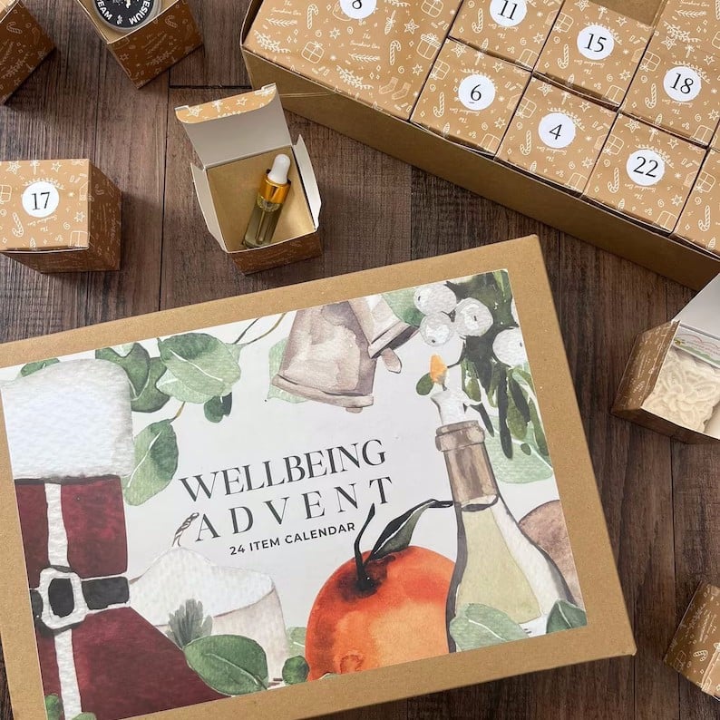 Mindfulness Advent Calendar - Meditation, Positive Psychology - Softmildty