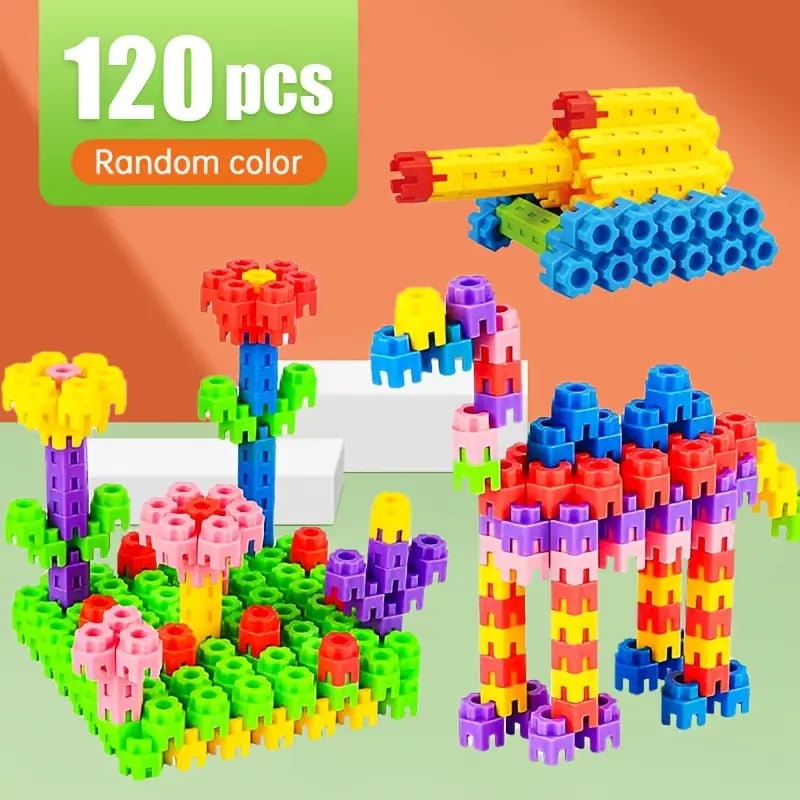 🔥Last Day Sale 49% OFF🎁Endless Fun with Snap-Together Hexagon Building ...