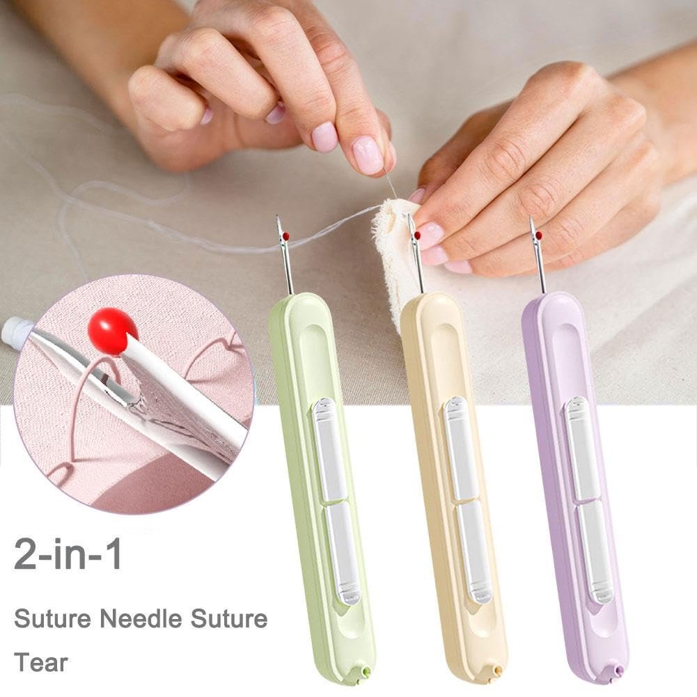 2 In 1 Needle Threader Seam Ripper