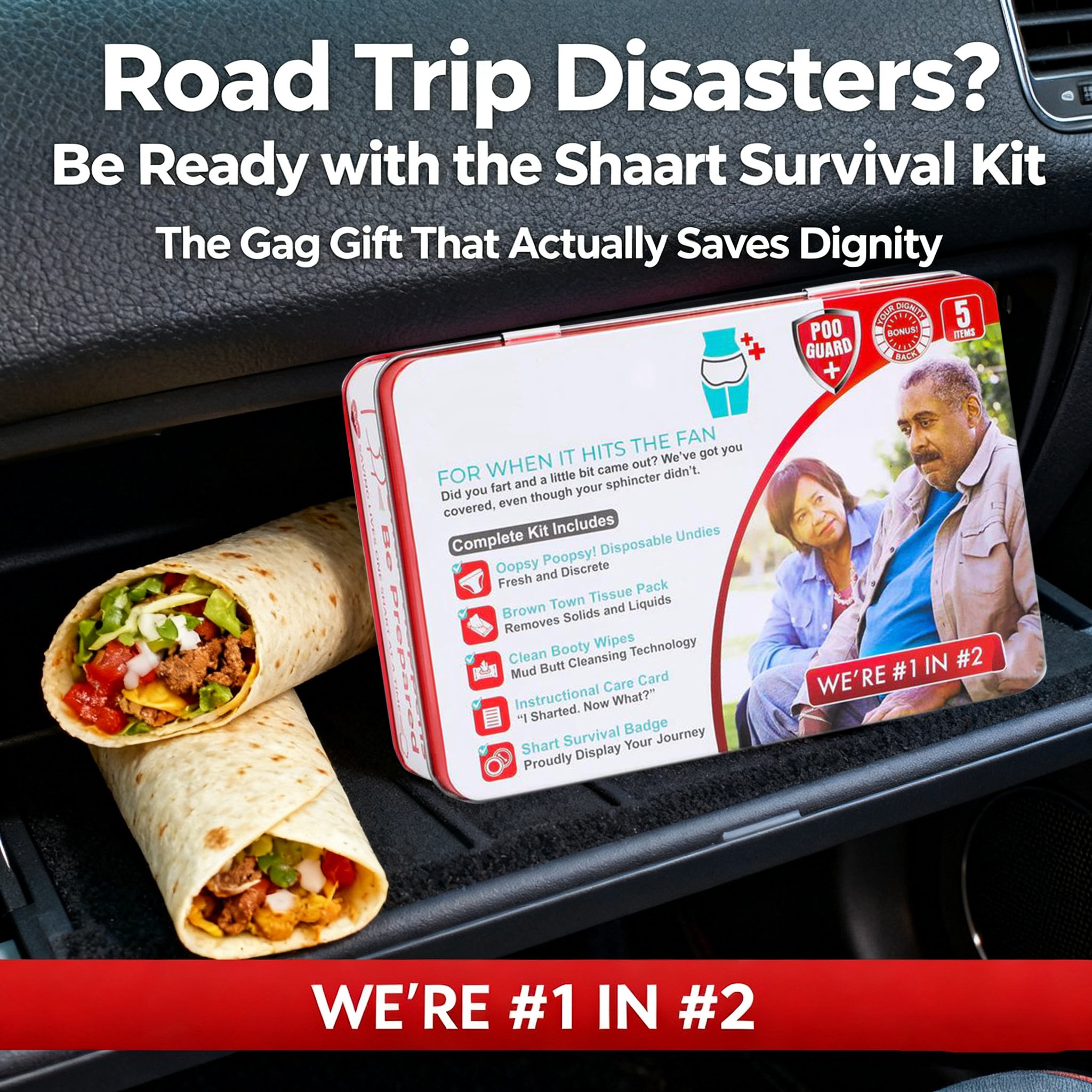 🚨🚨 Emergency Shart Kit - Because Life's Little Accidents Happen!