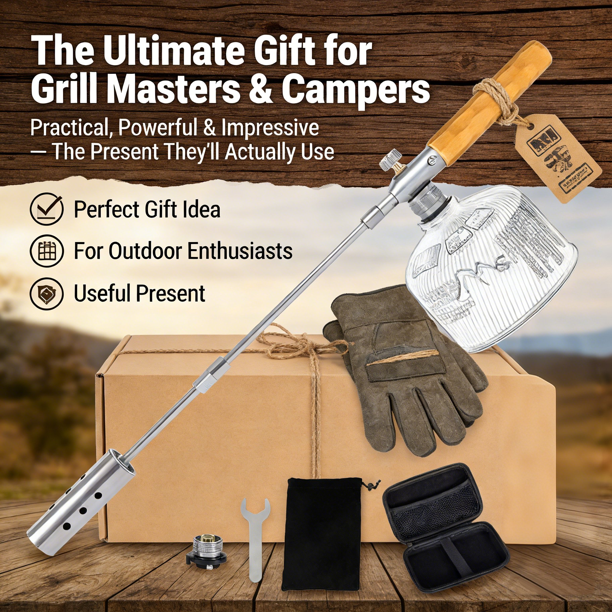 FlameMaster 47,000 BTU BBQ Torch